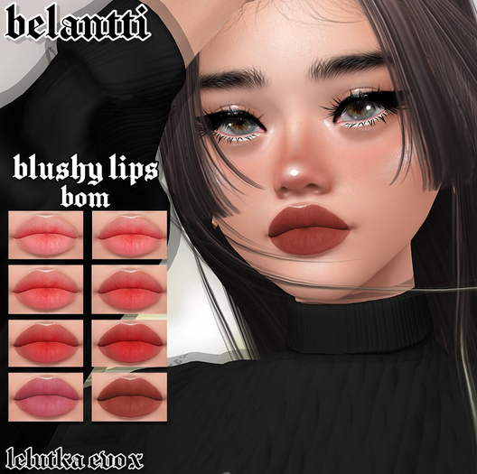 Second Life Marketplace - Lelutka Evo x Blushy Lips BOM